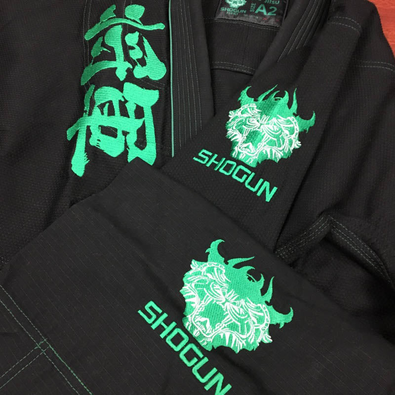 Shogun Emerald 'Kanji' Gi – Shogun Fight Apparel