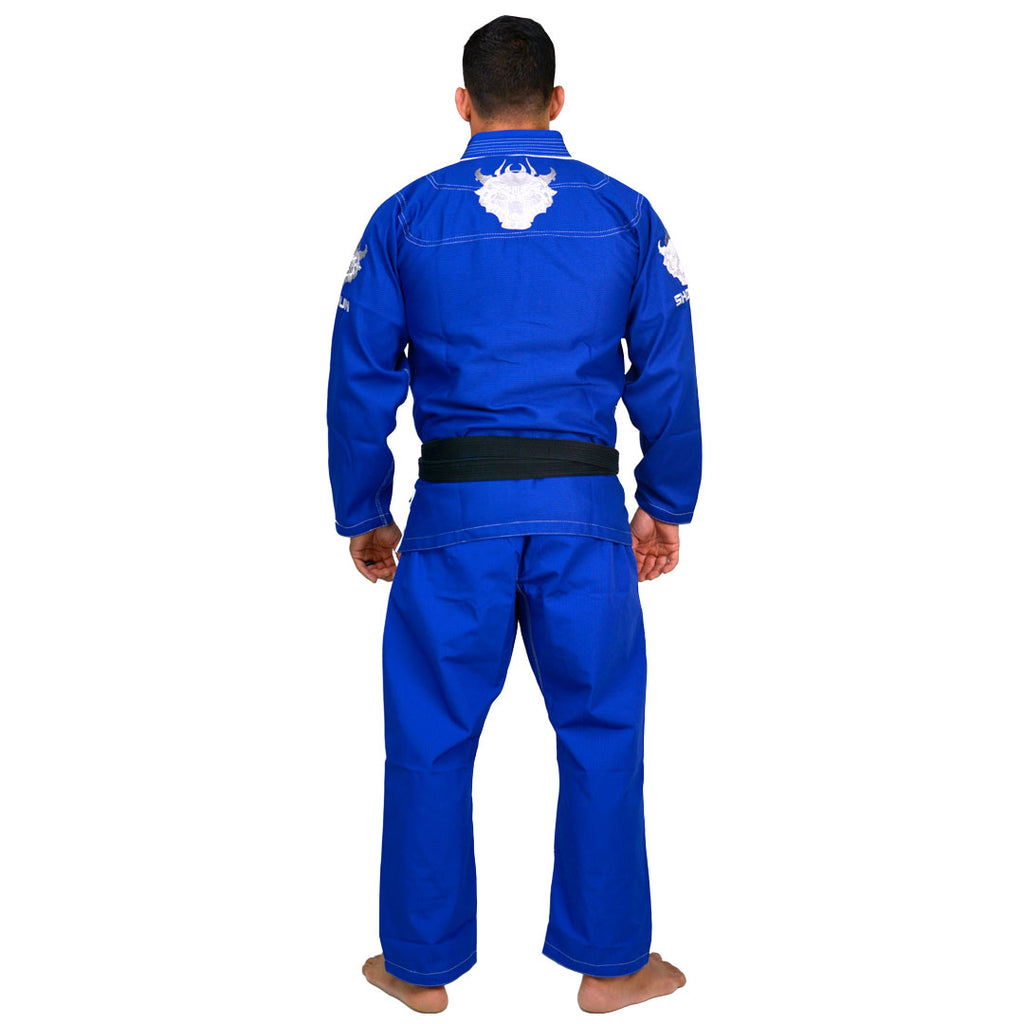 'Shogun Tao' premium BJJ Gi Blue – Shogun Fight Apparel