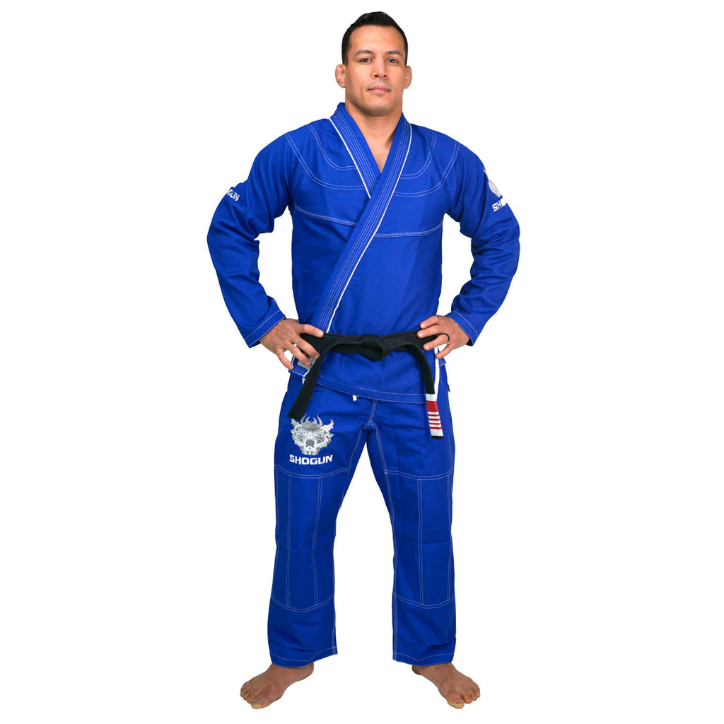 'Shogun Tao' premium BJJ Gi Blue – Shogun Fight Apparel
