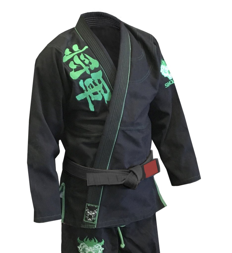 Shogun Emerald 'Kanji' Gi – Shogun Fight Apparel