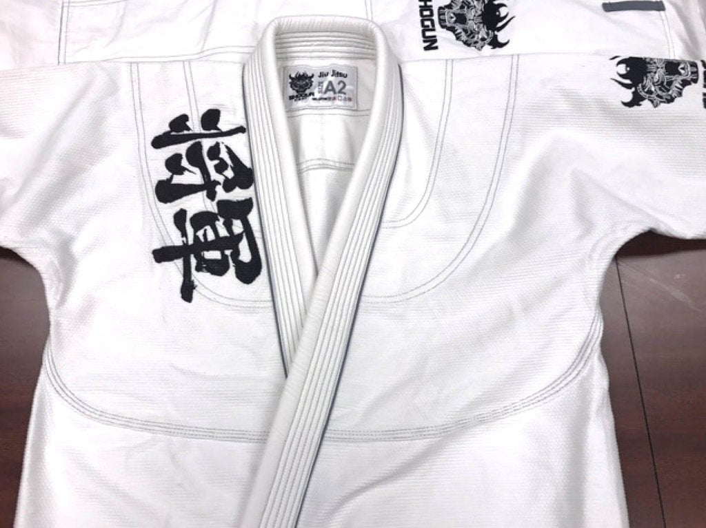 Shogun 'Kanji' Gi - White – Shogun Fight Apparel